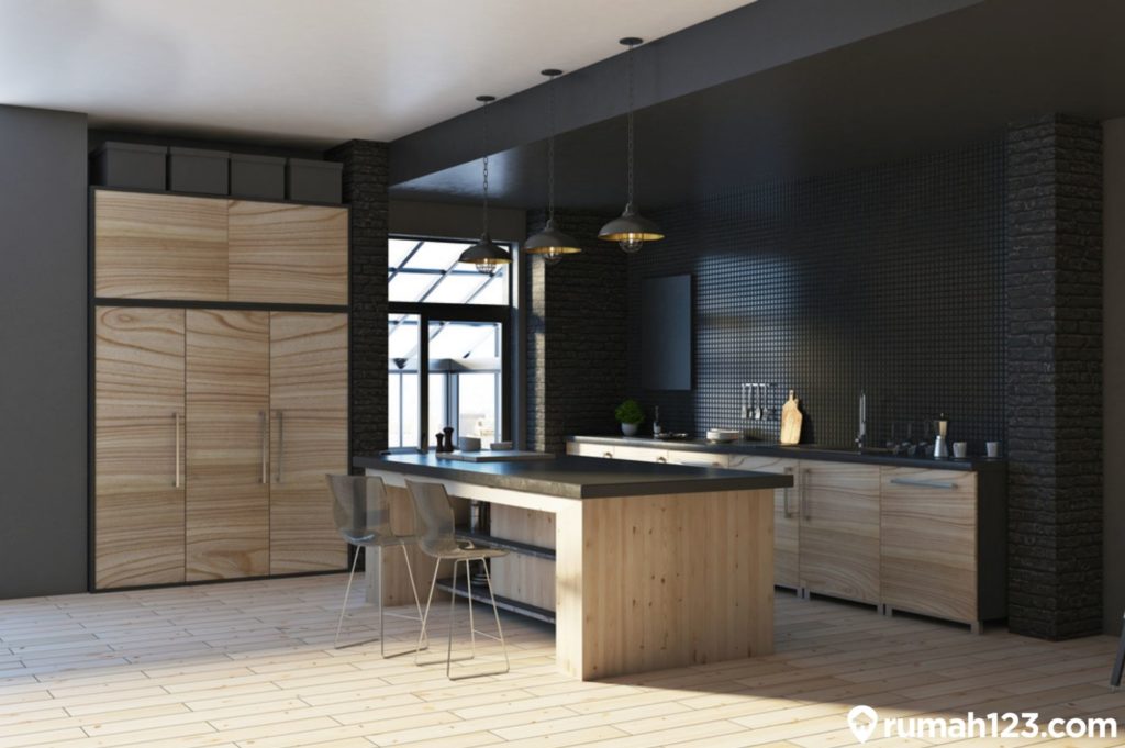11 Inspirasi Desain Dapur Minimalis Industrial yang Terlihat Menarik
