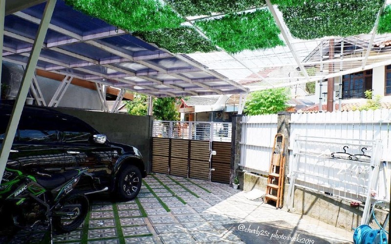 7 Desain Kanopi Tanaman Rambat - Ruang Rupa Arsitek