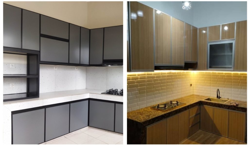 7 Inspirasi Model Kitchen Set Aluminium Terbaru dan Harganya