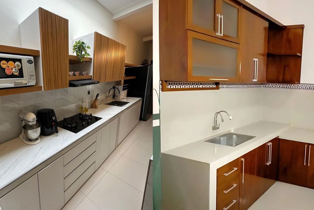 10 Model Kitchen Set Kayu Jati Minimalis Terbaru