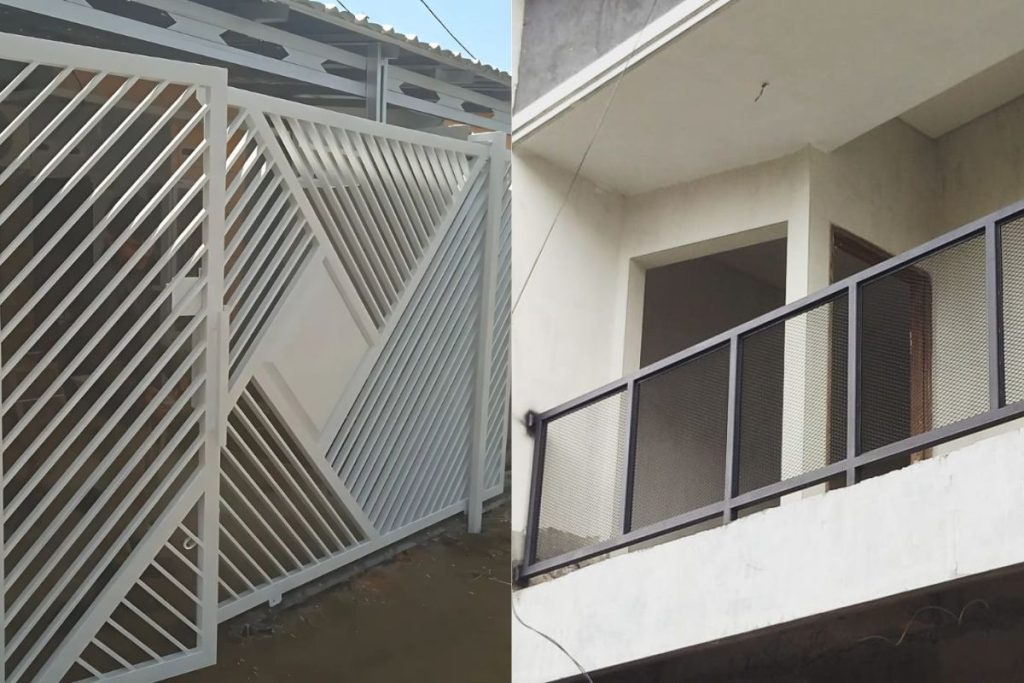 10 Model Pagar Rumah Besi, Desain Minimalis dan Kokoh