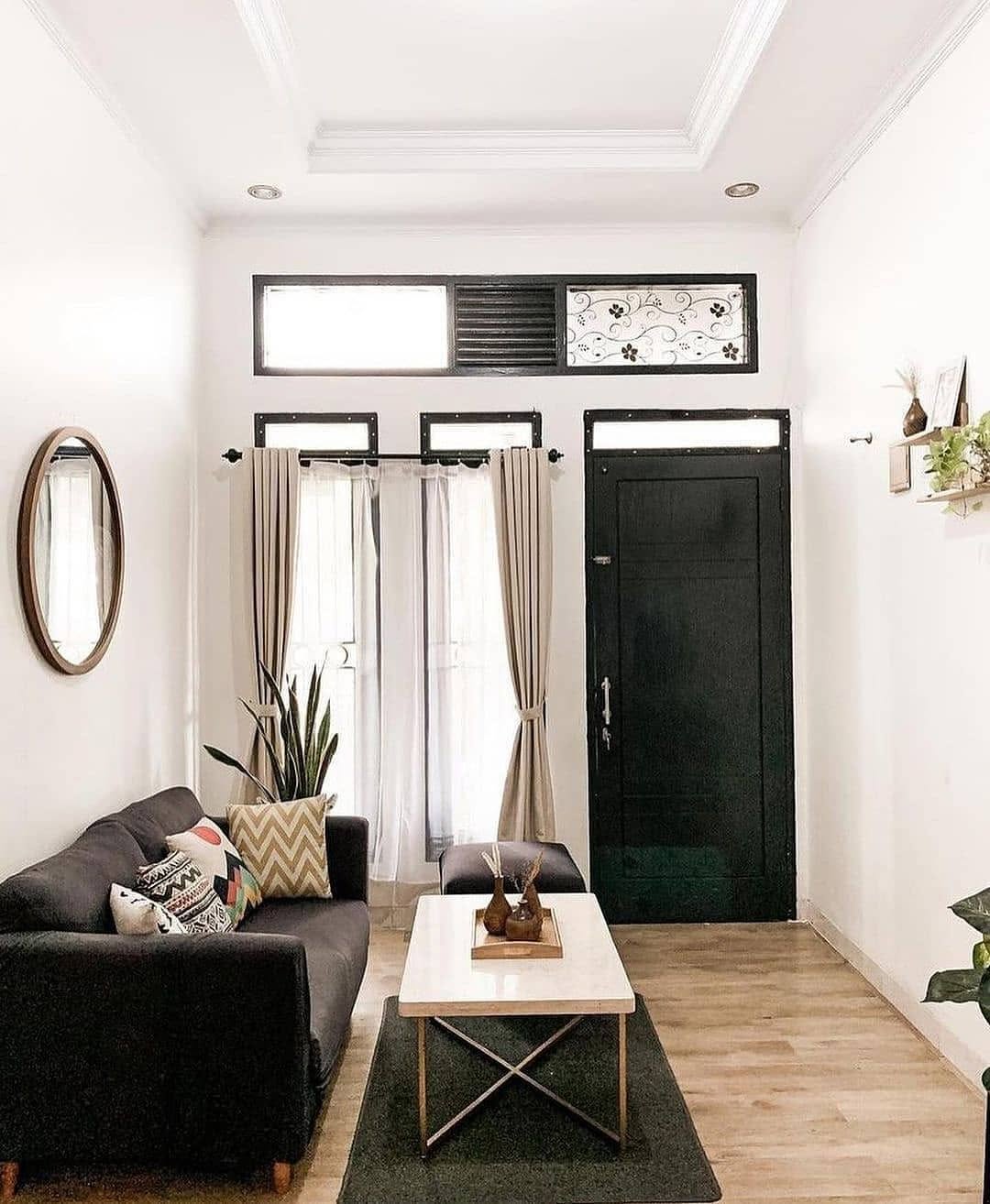 7 Model Plafon Gypsum Ruang Tamu Minimalis, Modern, Aesthetic, hingga Mewah