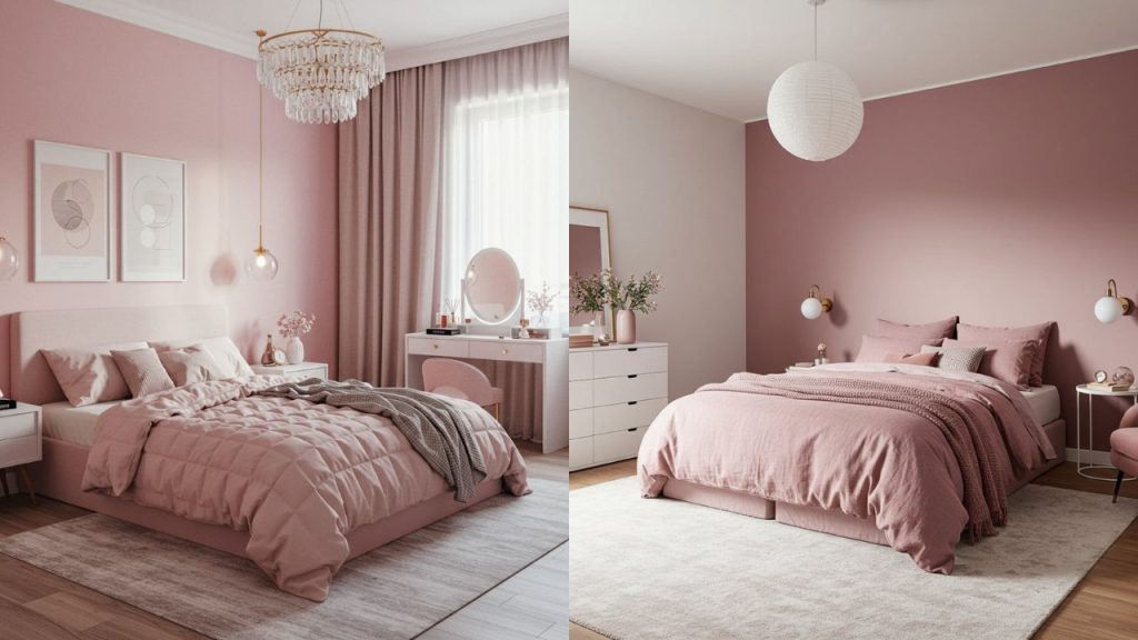 5 Pilihan Cat Kamar Warna Pink yang Feminin
