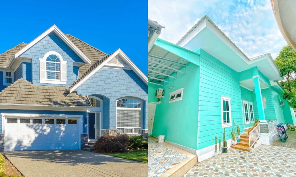 5 Ide Cat Rumah Warna Biru Laut yang Indah dan Menenangkan