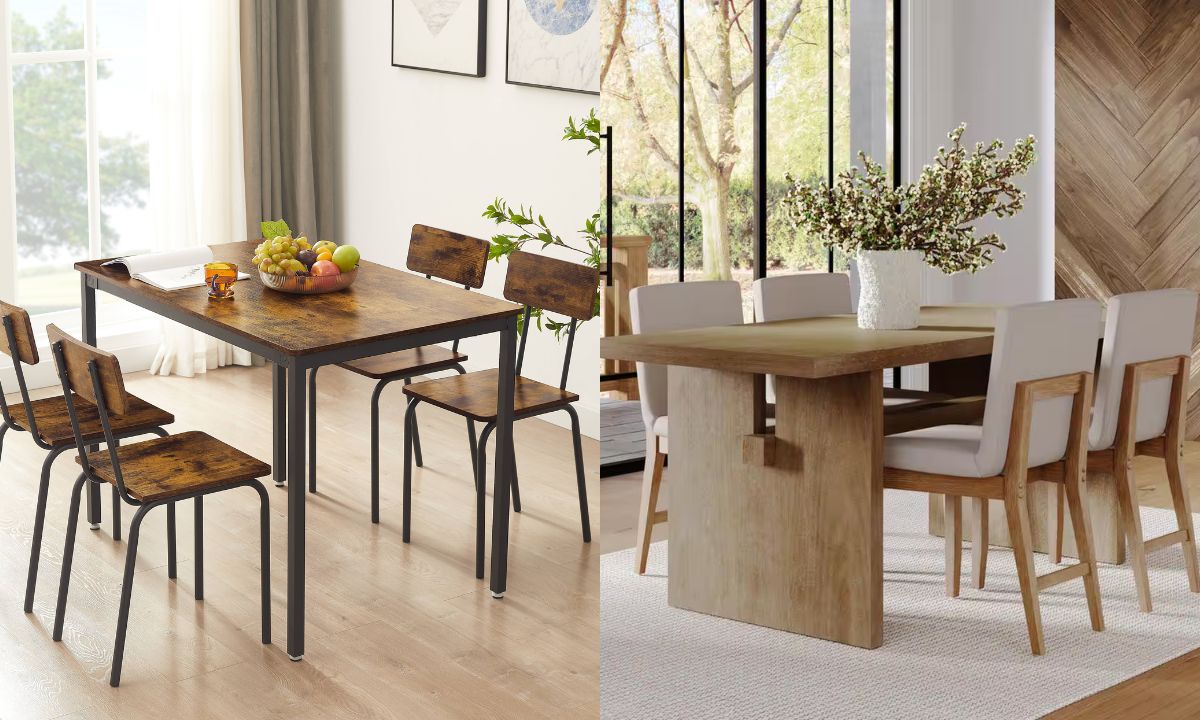 5 Inspirasi Model Meja Makan Kayu Jati yang Elegan dan Mewah