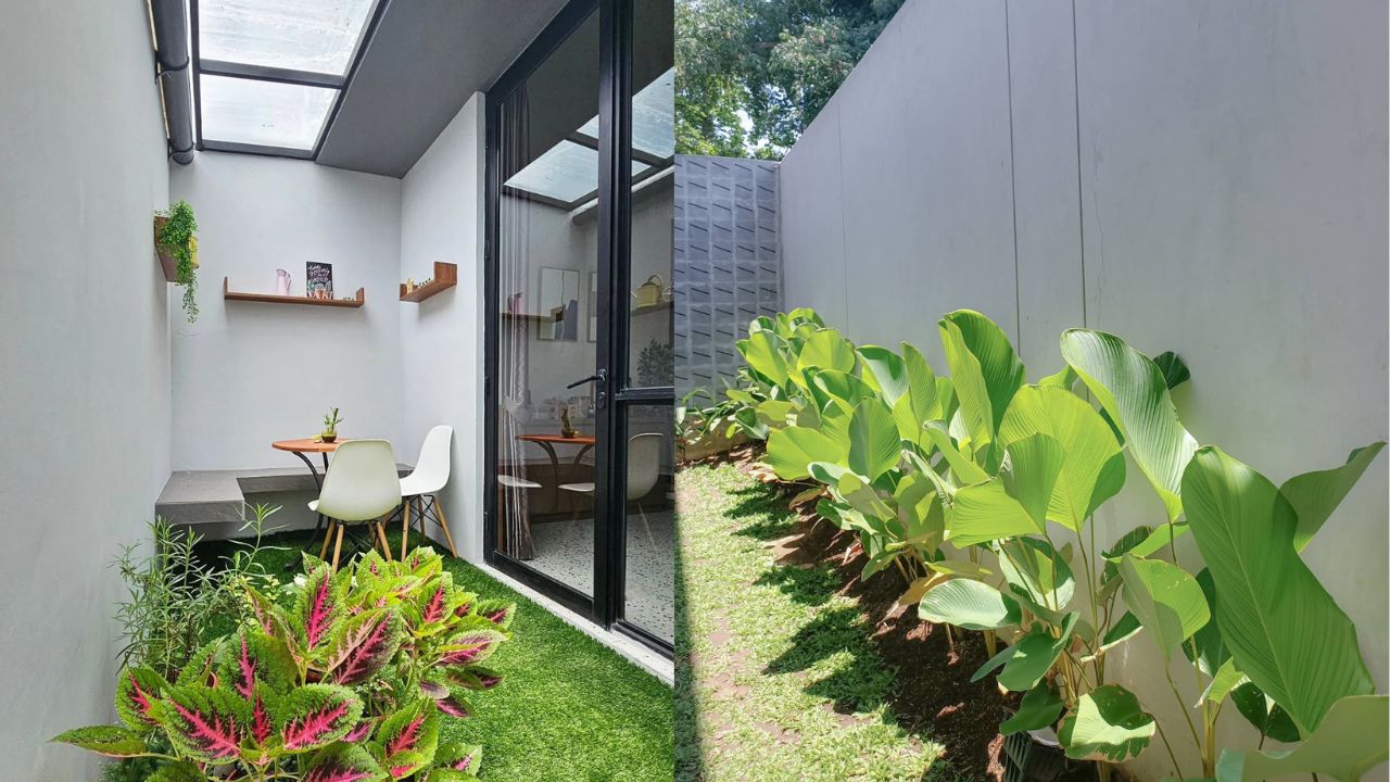 5 Inspirasi Desain Taman Samping Rumah Sempit