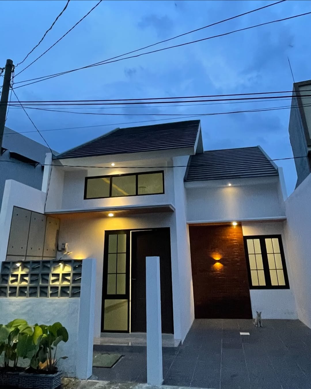 12 Inspirasi Desain Rumah Minimalis 6x12 Tampak Depan Terbaru