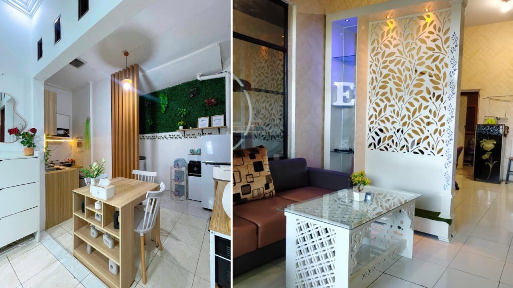 5 Model Partisi PVC Ruang Tamu Minimalis, Modern, dan Aesthetic