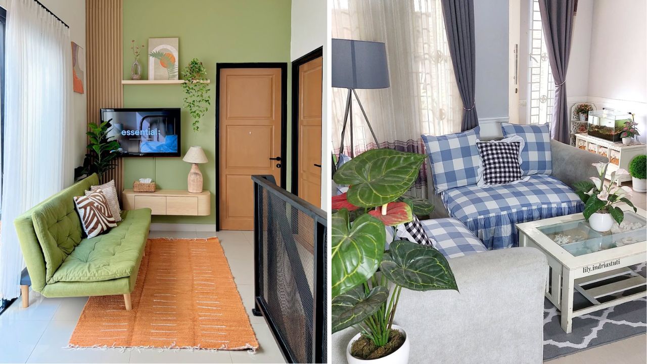 5 Contoh Desain Ruang Tamu 1x2 Meter Sederhana