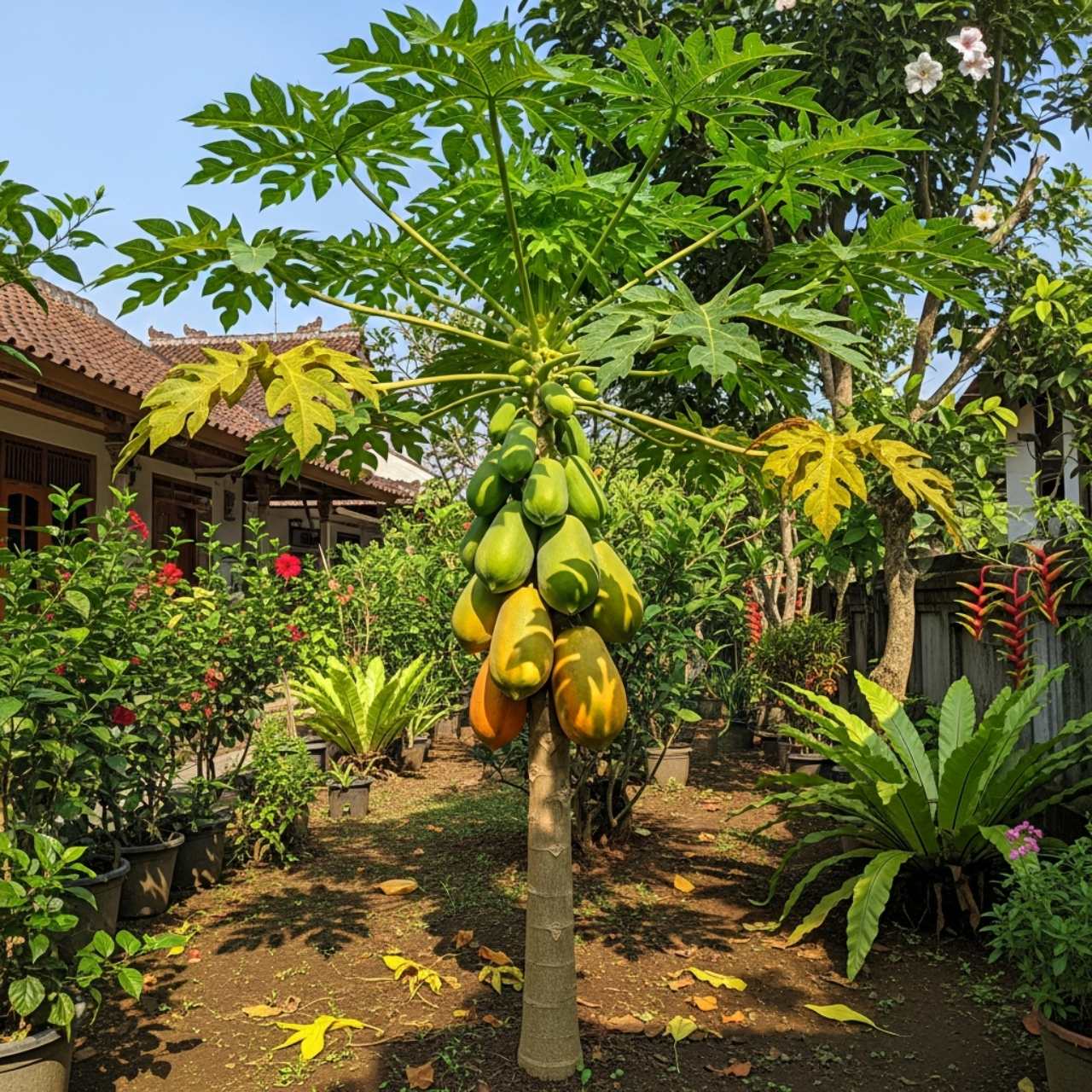 6 Jenis Pohon Pepaya yang Cocok untuk Ditanam di Rumah