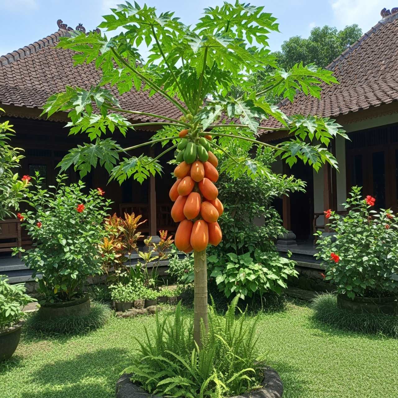 6 Jenis Pohon Pepaya yang Cocok untuk Ditanam di Rumah