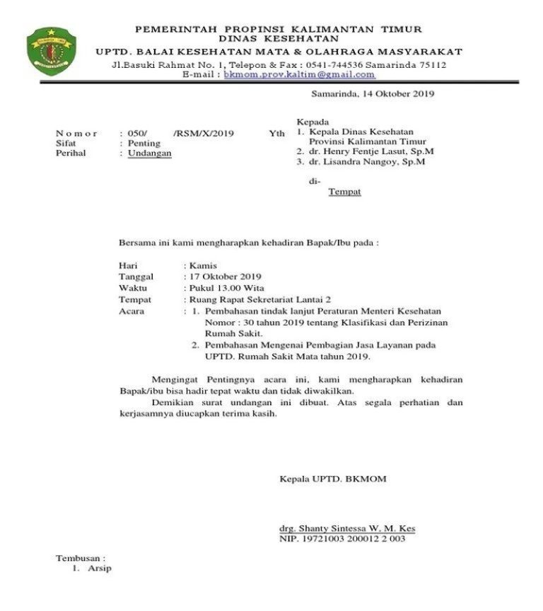 15 Contoh Surat Undangan Resmi untuk Berbagai Keperluan