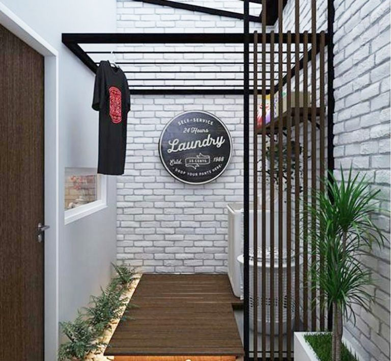 12 Ide Ruang Cuci Jemur Lantai 2 untuk Hunian Minimalis