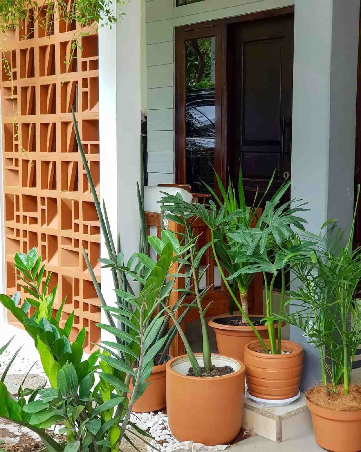 11 Inspirasi Desain Roster Dinding Teras 2024. Hunian Makin Cantik!