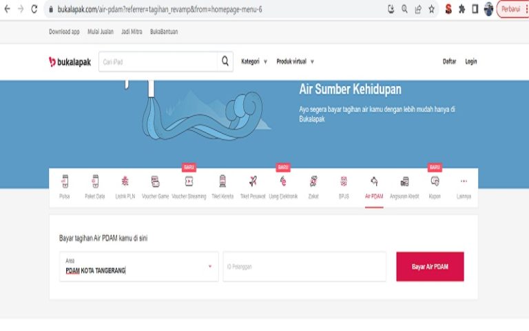 Cara Bayar Tagihan PDAM yang Telat Beserta Penaltinya, Lengkap!