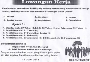 7 Contoh Lowongan Pekerjaan Lengkap dengan Cara Membuatnya