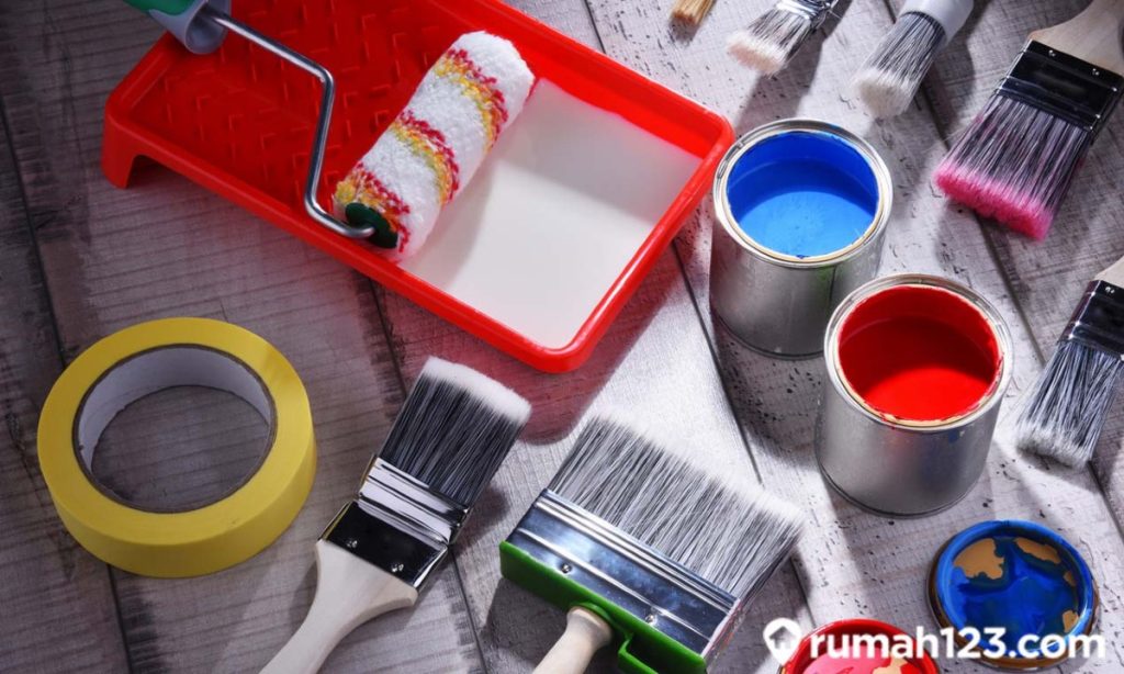 7 Cara Mengecat Tembok Lama Untuk Pemula Mudah