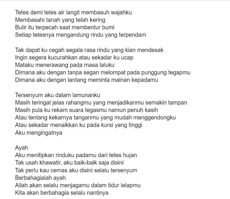 10 Kumpulan Puisi Ayah yang Menyentuh dan Penuh Makna