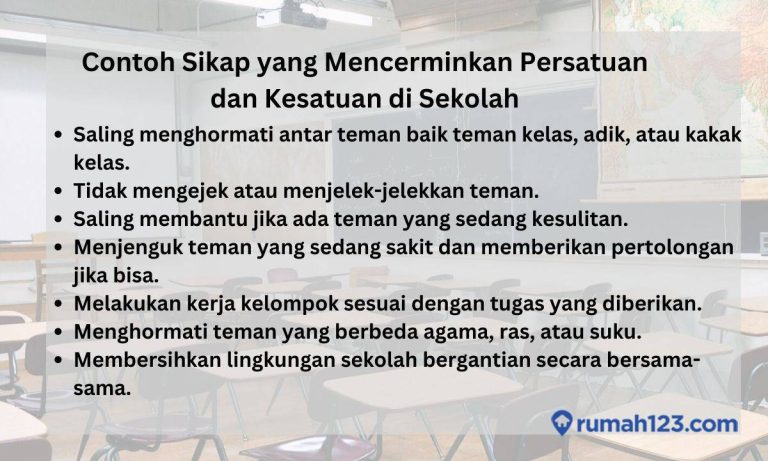 35 Contoh Perilaku yang Mencerminkan Persatuan dan Kesatuan