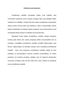 Cara Membuat Makalah yang Baik dan Benar serta Strukturnya