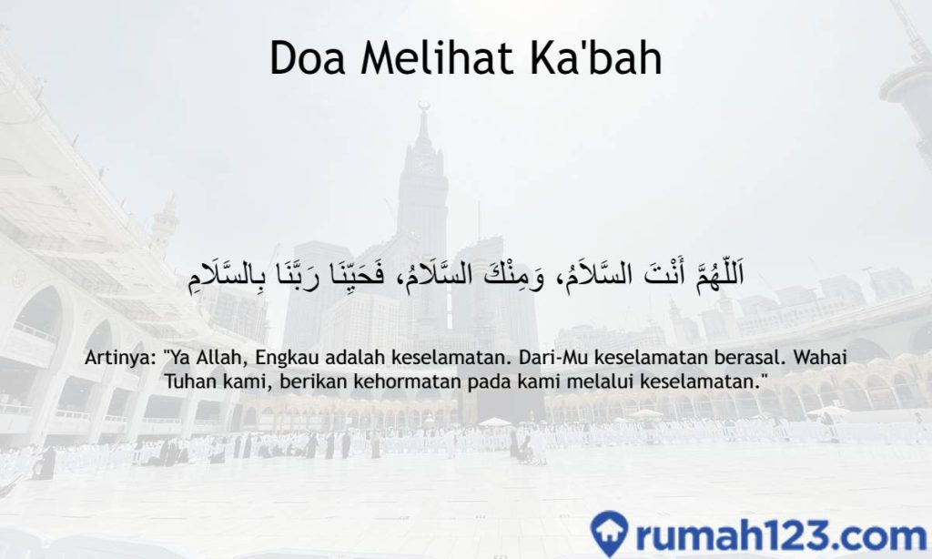 Doa Melihat Kabah saat Naik Haji. Lengkap dengan Latin dan Artinya!