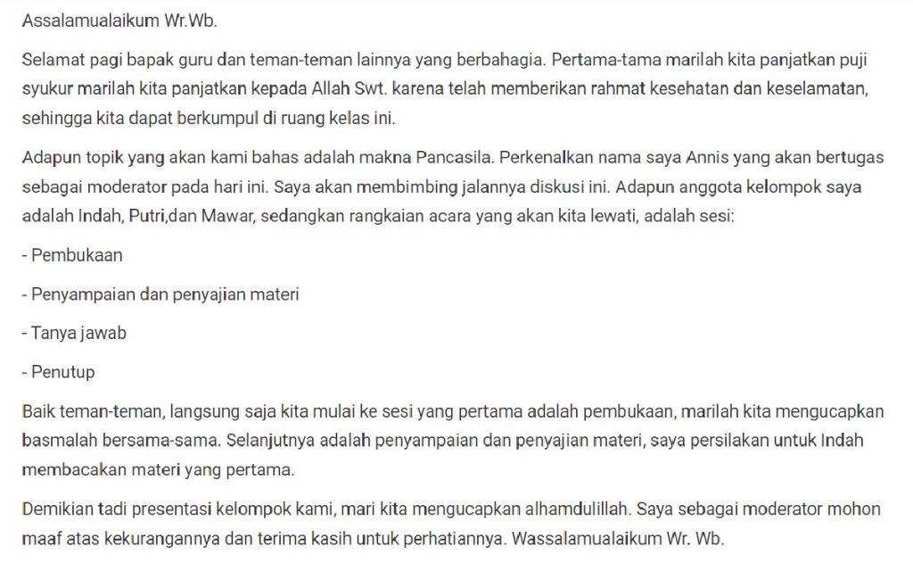 12 Contoh Teks Moderator untuk Berbagai Sesi yang Baik dan Benar