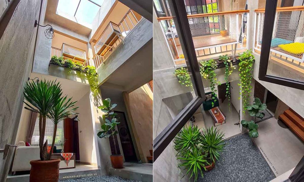 10 Inspirasi Desain Void Rumah 2 Lantai yang Aesthetic
