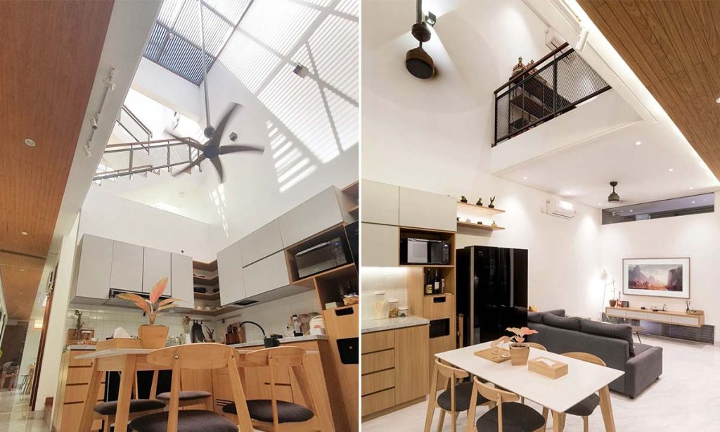 10 Inspirasi Desain Void Rumah 2 Lantai yang Aesthetic