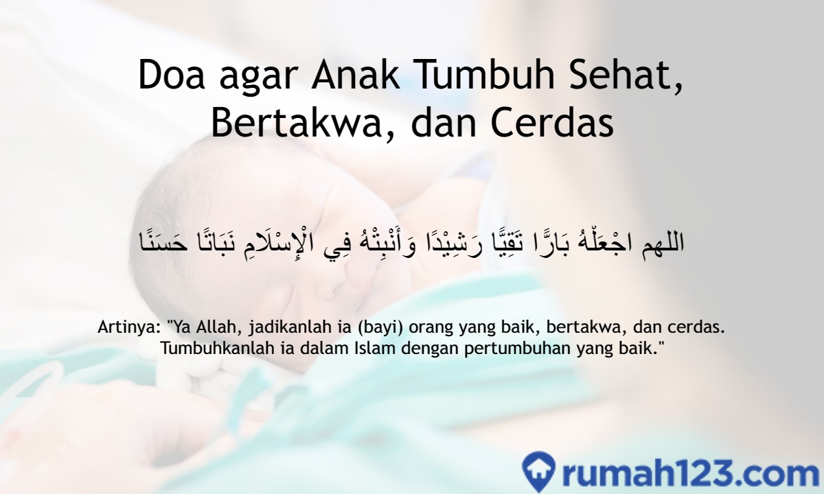 7 Doa Anak Baru Lahir dalam Islam agar Sehat dan Cerdas. Lengkap!