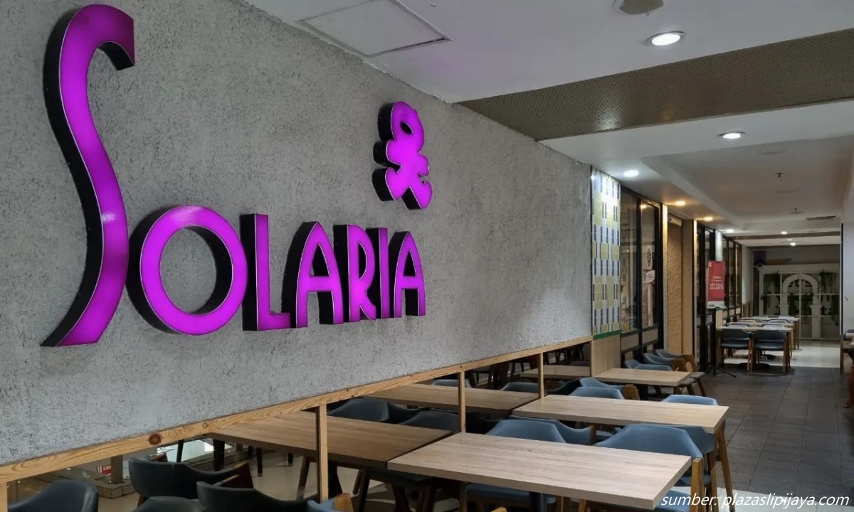 Daftar Menu Solaria Beserta Harga Terbarunya. Lengkap!