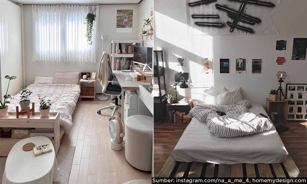 9 Inspirasi Desain Kamar Aesthetic Korean yang Kekinian. Kece!