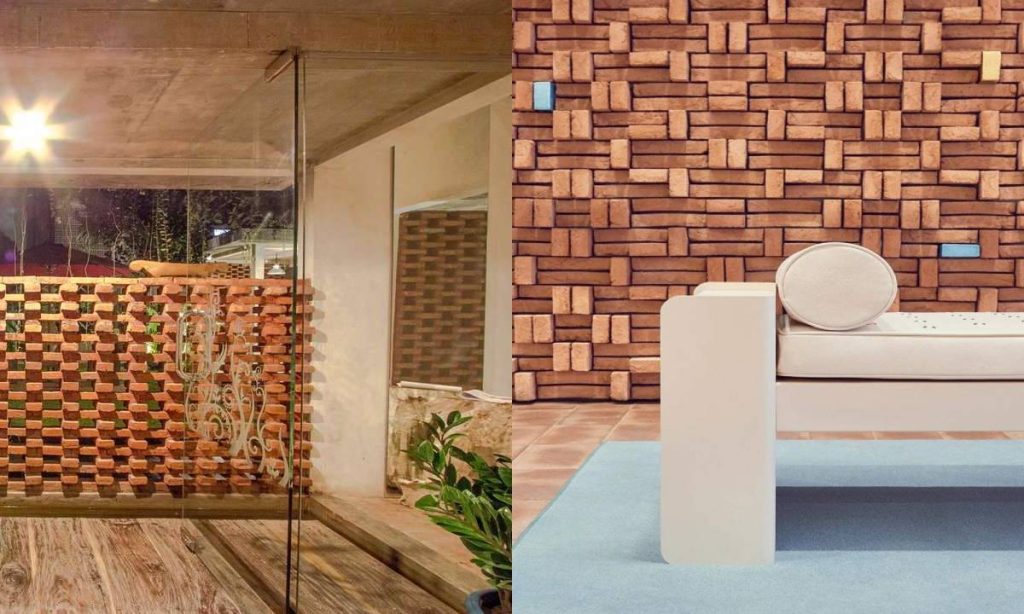 7 Inspirasi Susunan Bata Merah Unik, Aesthetic, dan Artistik