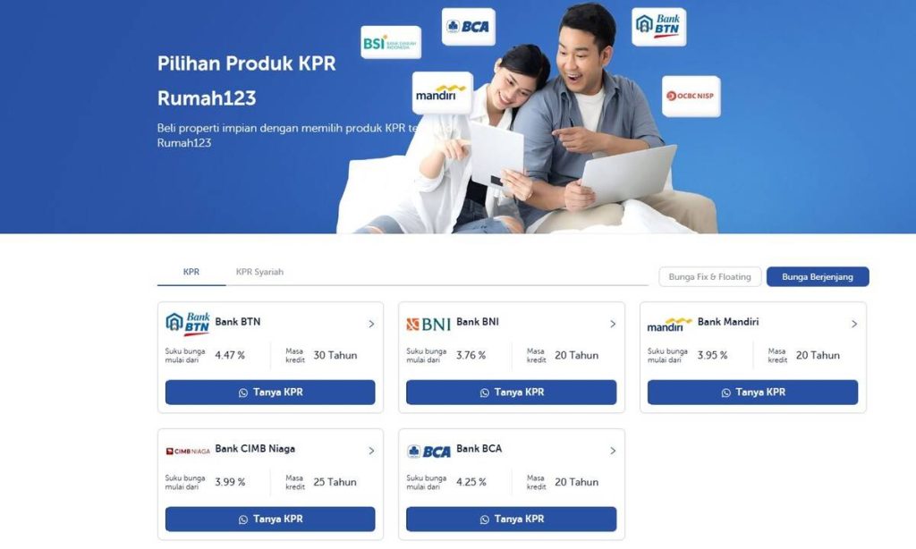 Inilah Pilihan KPR Bunga Berjenjang Wajib Dipertimbangkan. Lengkap!
