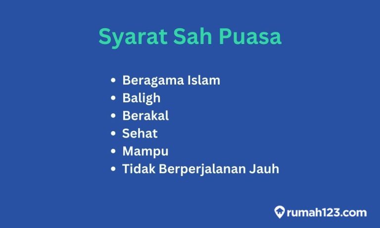 Rukun Puasa Ramadan Dilengkapi Syarat Sah Puasa. Lengkap!