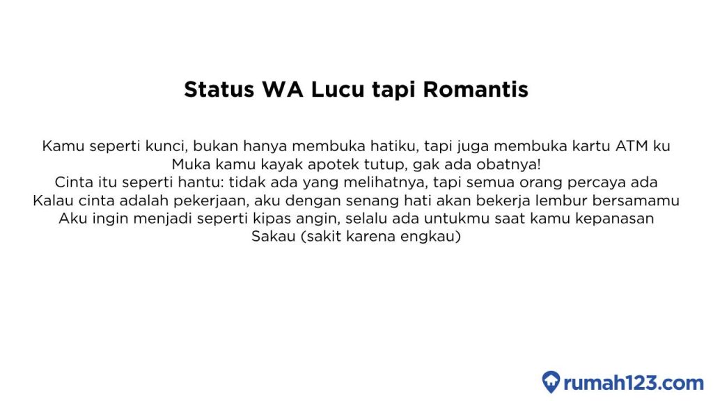 70 Status WA Lucu Singkat dan Ngakak, Dijamin Menghibur!