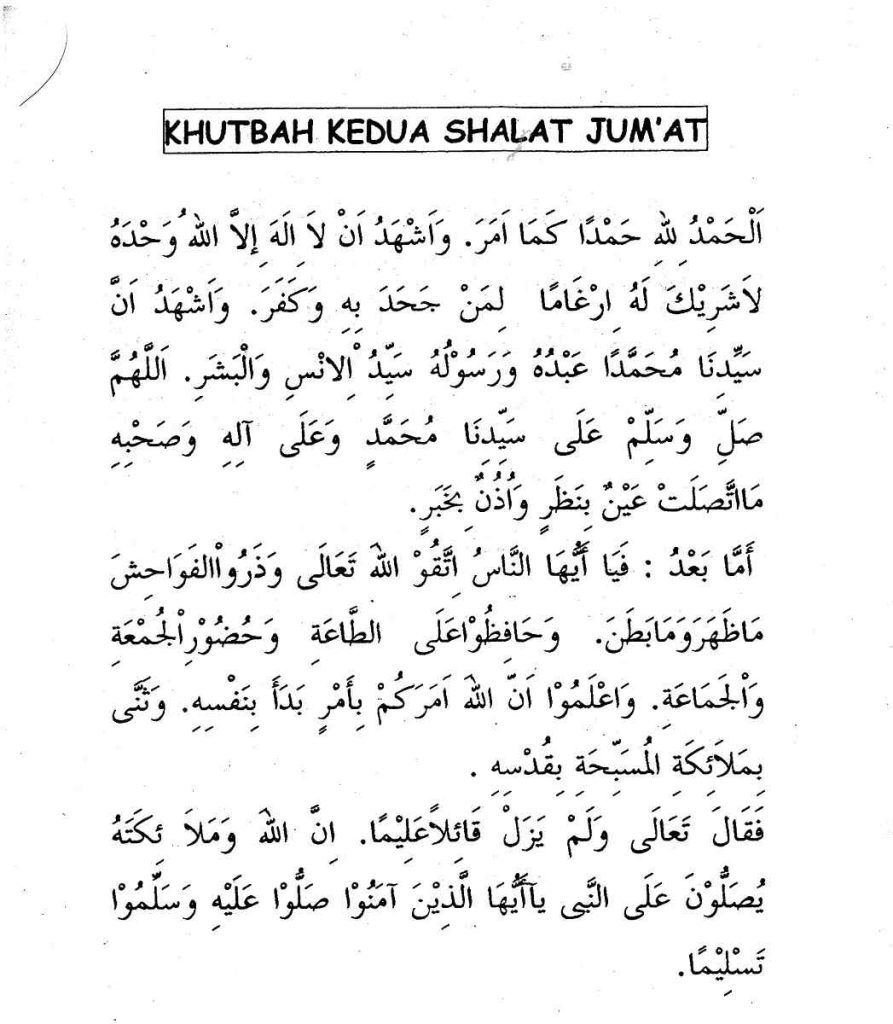 Doa Khutbah Jumat Lengkap dengan Arti & Latinnya
