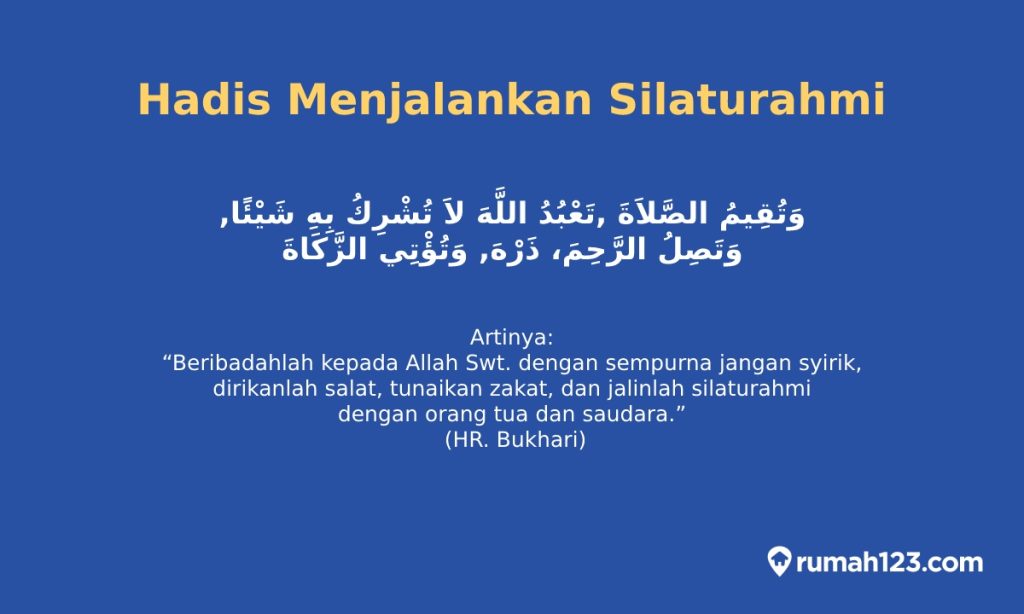 5 Hadits tentang Silaturahmi dan Artinya. Lengkap!