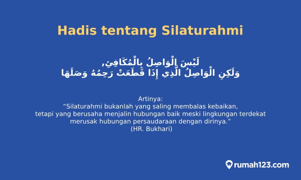5 Hadits tentang Silaturahmi dan Artinya. Lengkap!