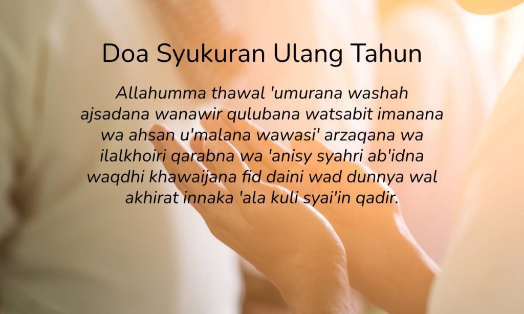 10 Teks Doa Syukuran Singkat Arab, Latin, dan Artinya Lengkap