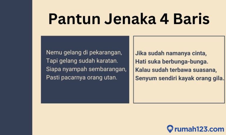 40 Contoh Pantun Jenaka 4 Baris yang Lucu dan Menghibur