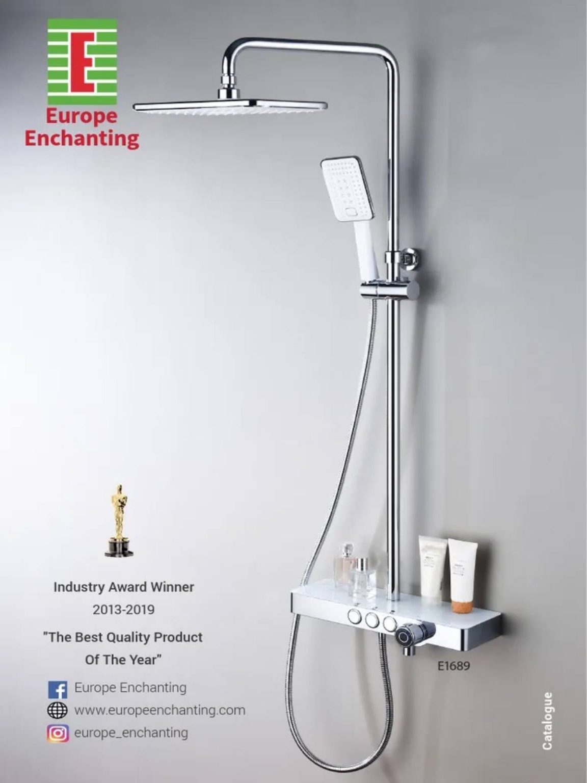 10 Rekomendasi Shower Dinding yang Bagus 2024