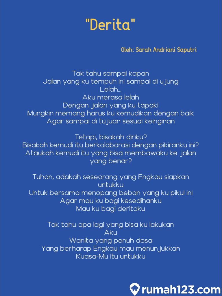 10 Puisi Kehidupan yang Penuh Makna. Bisa Jadi Sumber Renungan!