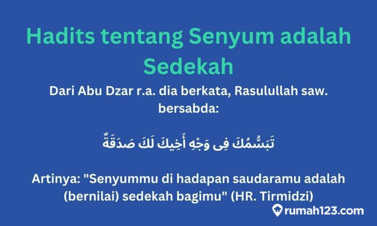 8 Hadits tentang Senyum dalam Islam beserta Keutamaannya