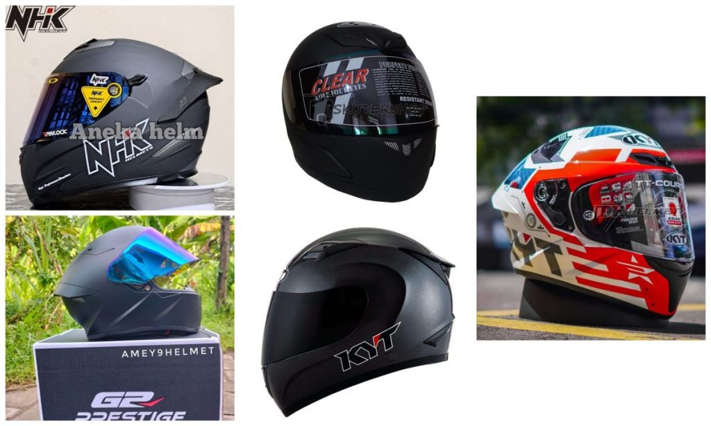 8 Rekomendasi Helm Full Face Terbaik. Mulai dari Rp200 Ribuan!