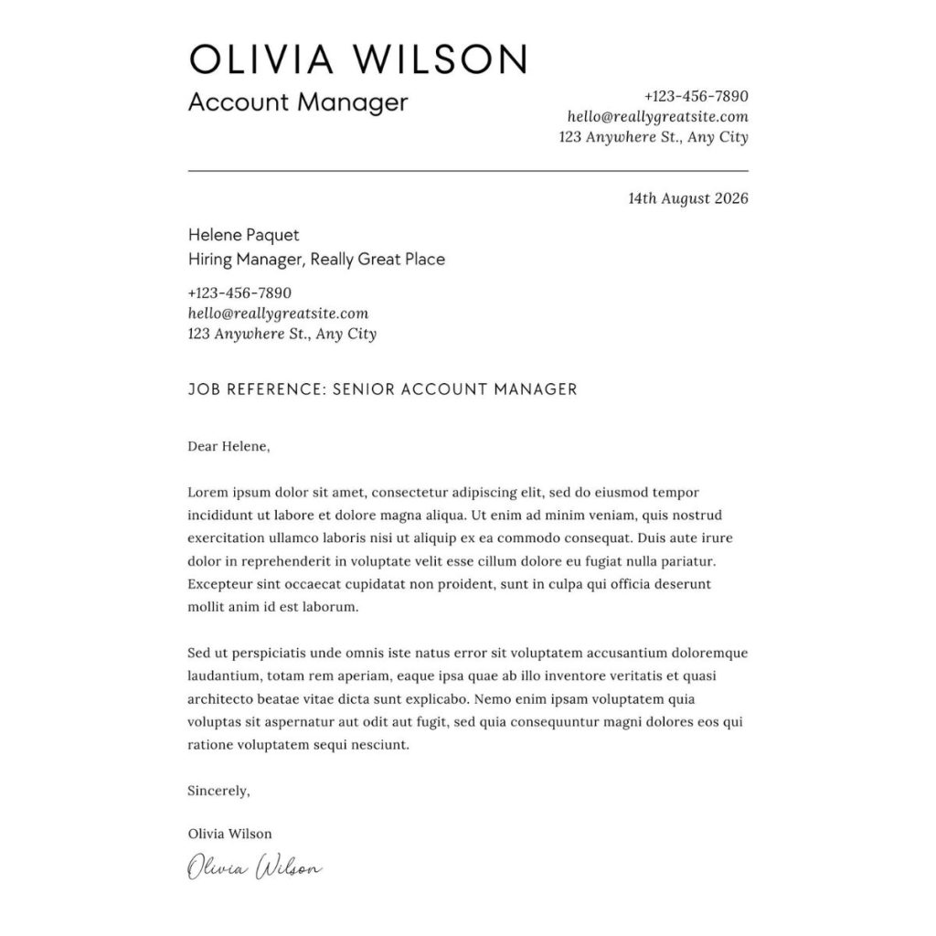 15 Contoh Cover Letter Sukses untuk Inspirasi Pencari Kerja
