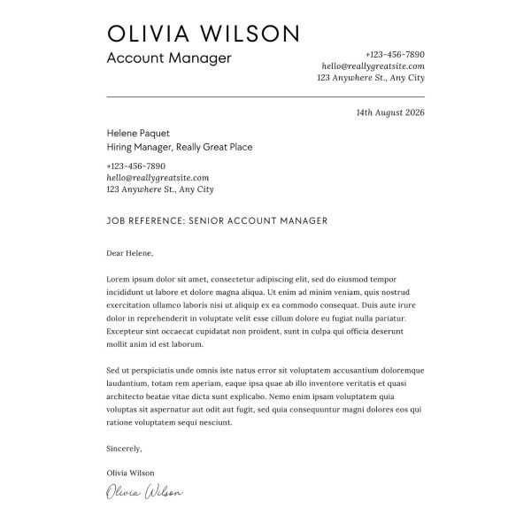 15 Contoh Cover Letter Sukses untuk Inspirasi Pencari Kerja