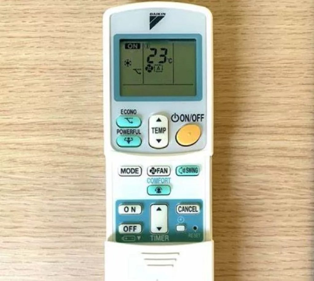 13 Arti Lambang pada Remote AC Daikin Beserta Fungsinya