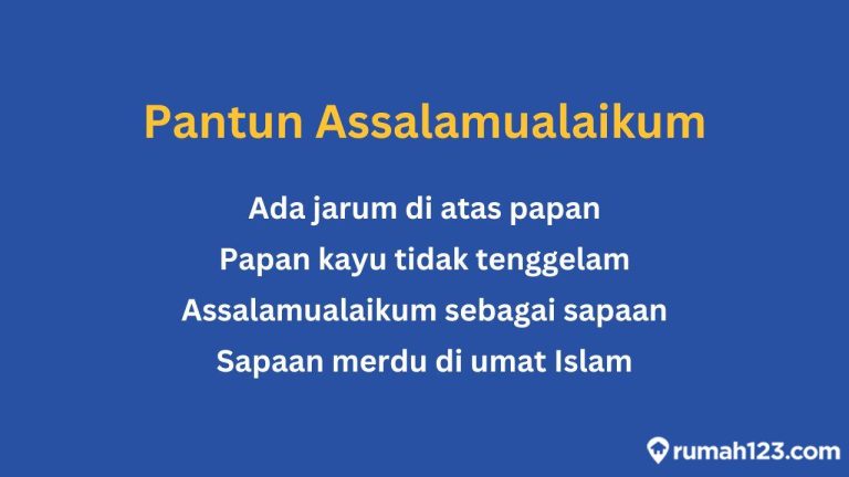65 Pantun Assalamualaikum untuk Membuka Acara