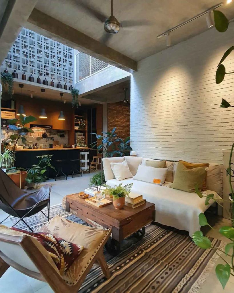 7 Inspirasi Desain Ruang Tamu dan Dapur Menyatu. Aesthetic!