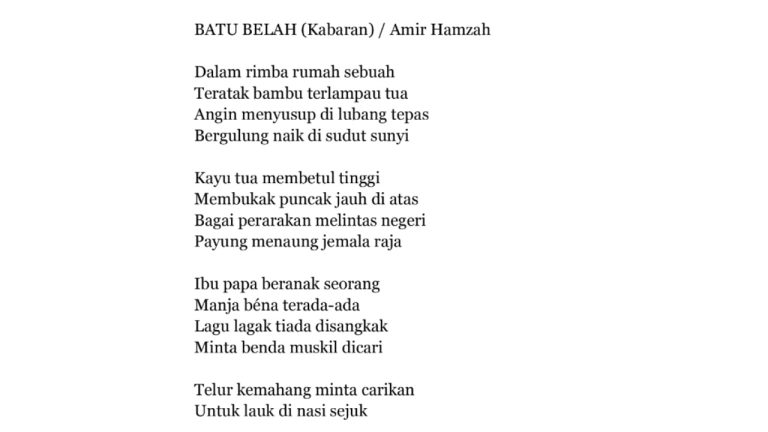 15 Contoh Puisi Panjang Berbagai Tema Menarik dari Penyair Terkenal